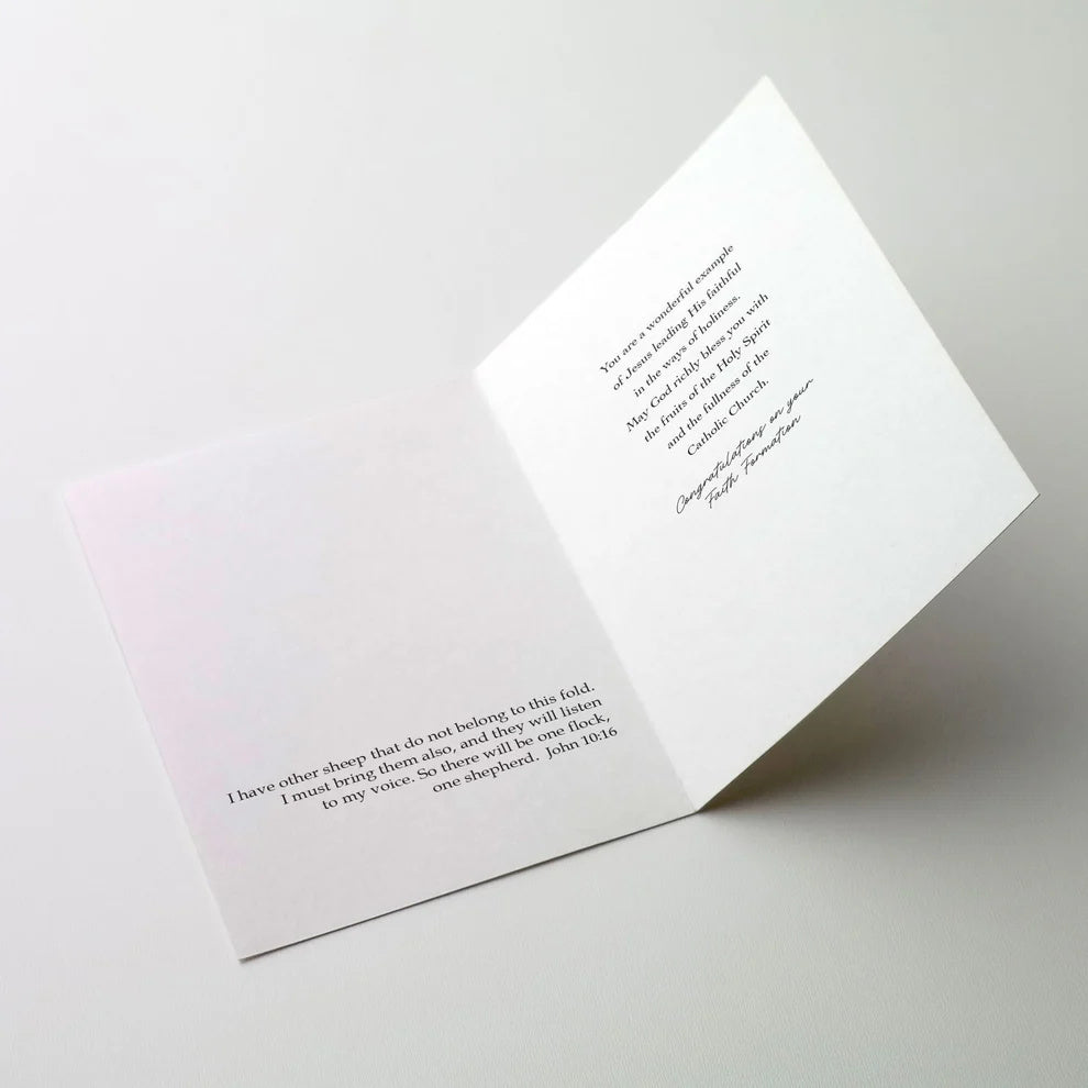 As You Receive the Holy Sacraments - Christian Initiation Card – The ...