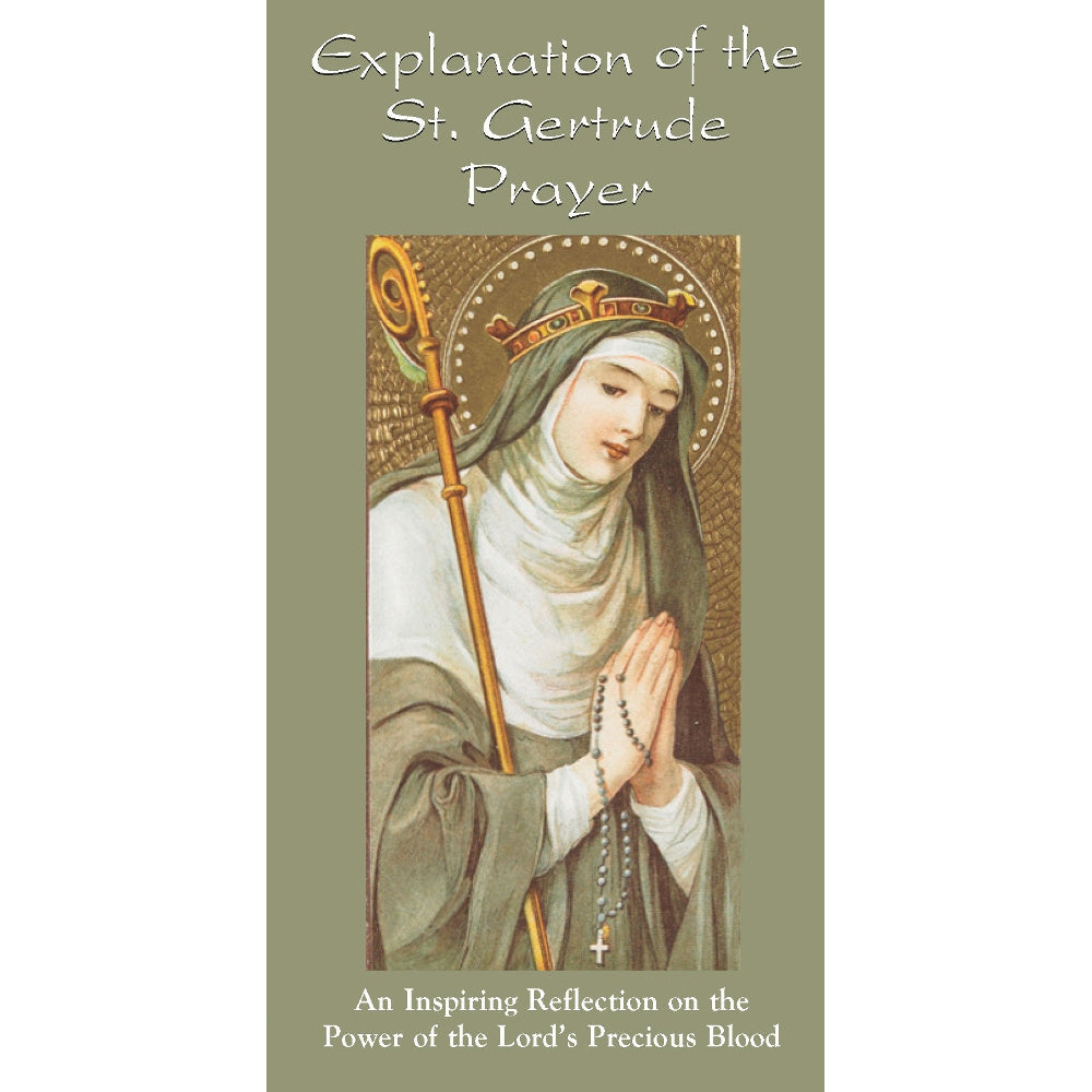 Explanation of the St. Gertrude Prayer – The Catholic Gift Store