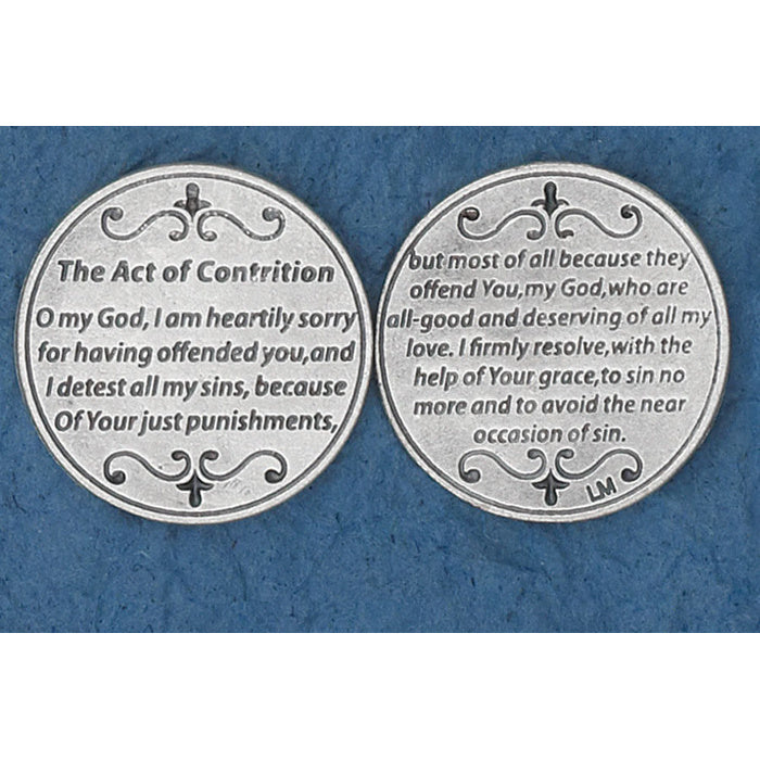 Act of Contrition Pocket Token – The Catholic Gift Store