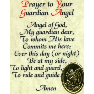 Guardian Angel Bookmark – The Catholic Gift Store