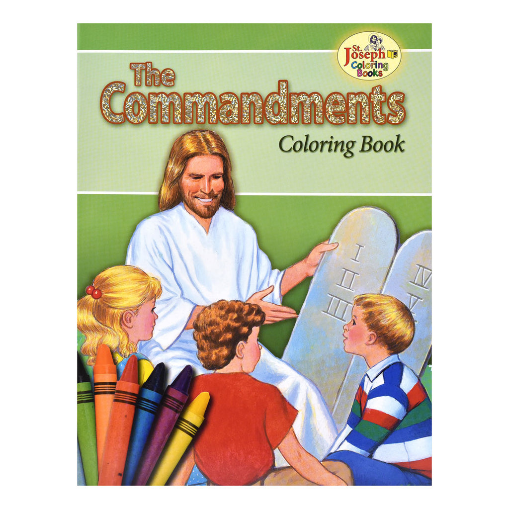 The Commandments Coloring Book – The Catholic Gift Store