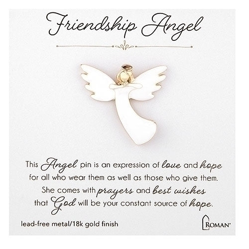 Friendship Angel Pin – The Catholic Gift Store