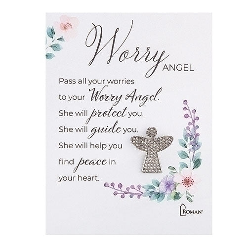 Worry Angel Pin – The Catholic Gift Store