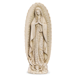 Our Lady of Guadalupe Figure with Antique Gold Finish – The Catholic ...
