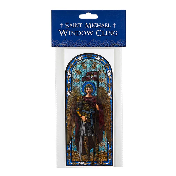 St. Michael Window Cling – The Catholic Gift Store
