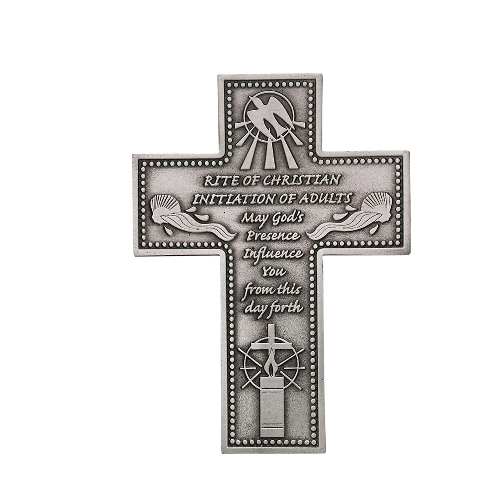Pewter RCIA Cross – The Catholic Gift Store