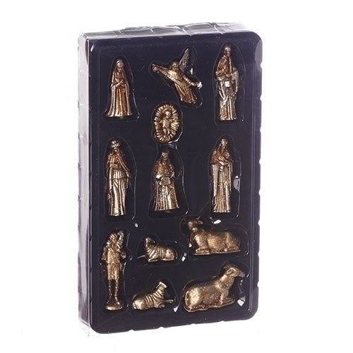 12 Piece Mini Gold Nativity Set – The Catholic Gift Store