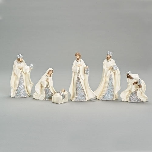 Blue and White Nativity Set – The Catholic Gift Store