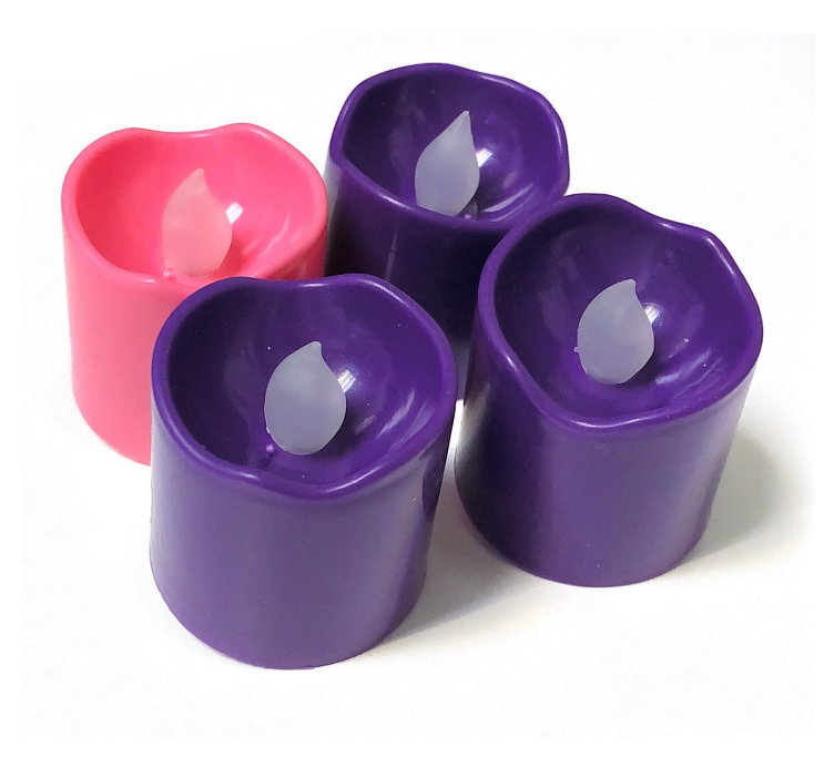 LED Votive Advent Candles – The Catholic Gift Store