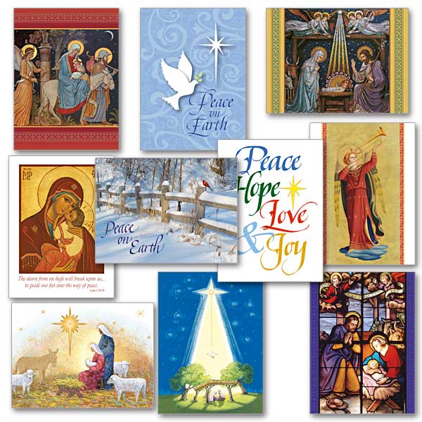 Nativity of the Lord Assorted Christmas Cards – The Catholic Gift Store