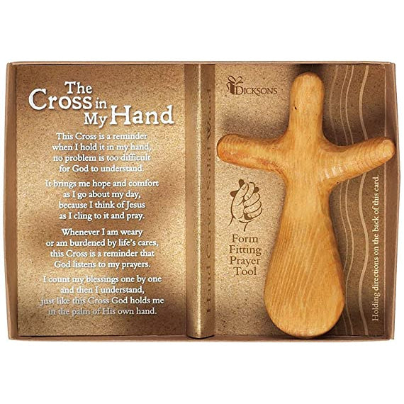 The Cross in My Hand Prayer Cross – The Catholic Gift Store