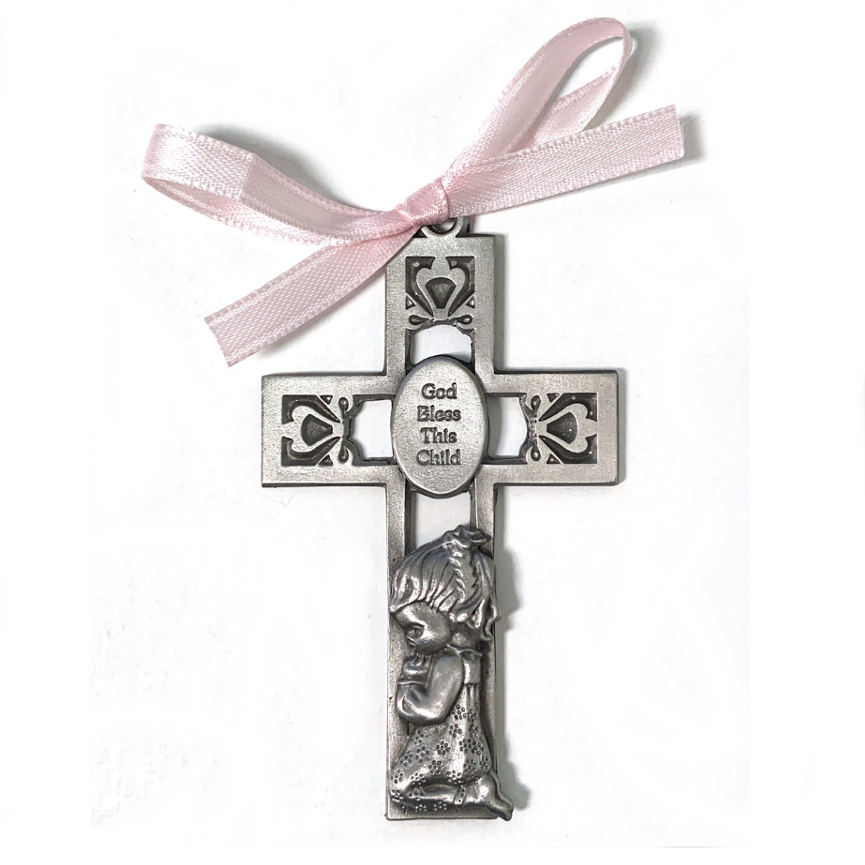 Girl's Cradle Cross – The Catholic Gift Store