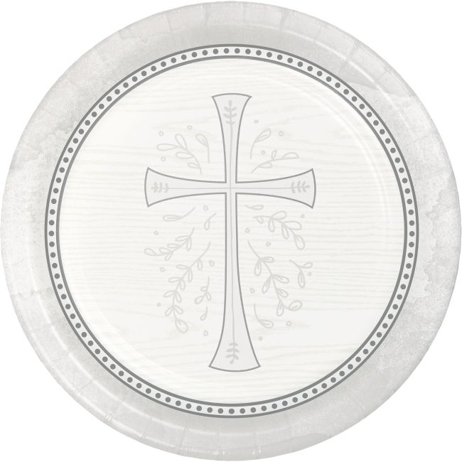 Silver Cross Plates – The Catholic Gift Store