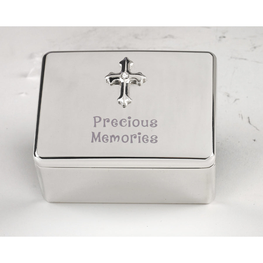 Silver Precious Memories Box – The Catholic Gift Store