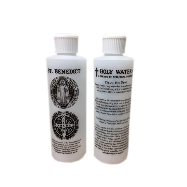 St. Benedict Holy Water Bottle – The Catholic Gift Store
