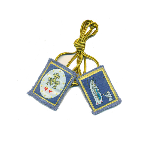 Blue Immaculate Conception Scapular – The Catholic Gift Store
