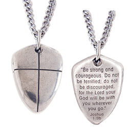 Small Shield of Faith Necklace – The Catholic Gift Store