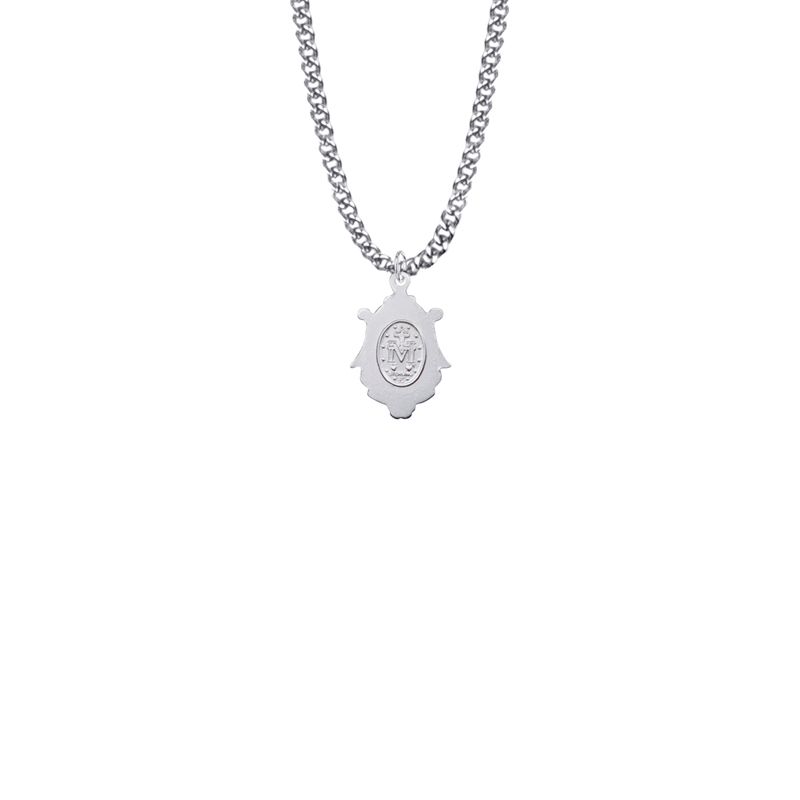 Sterling Silver Shield Miraculous Medal – The Catholic Gift Store
