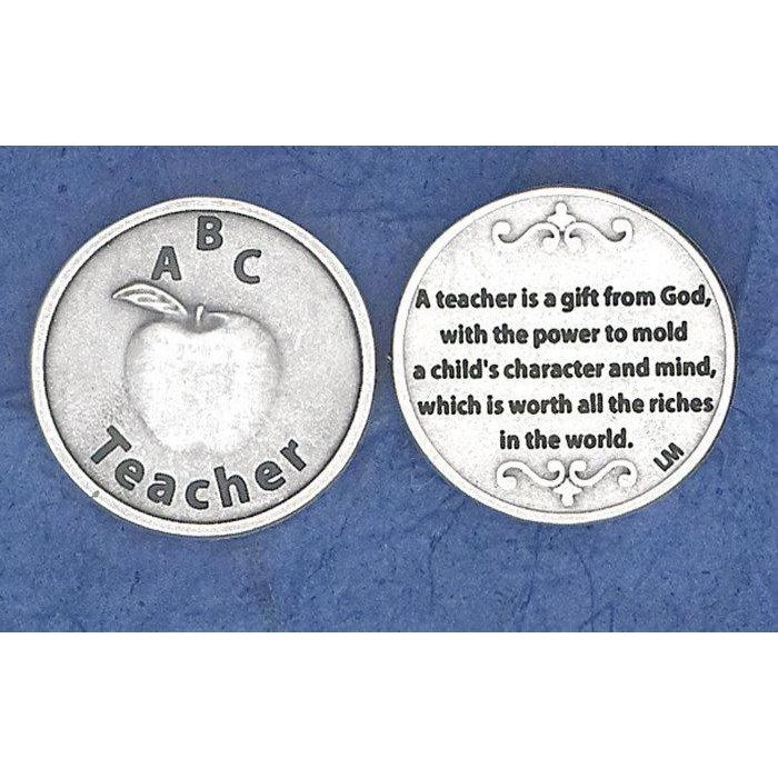 Teacher Pocket Token – The Catholic Gift Store