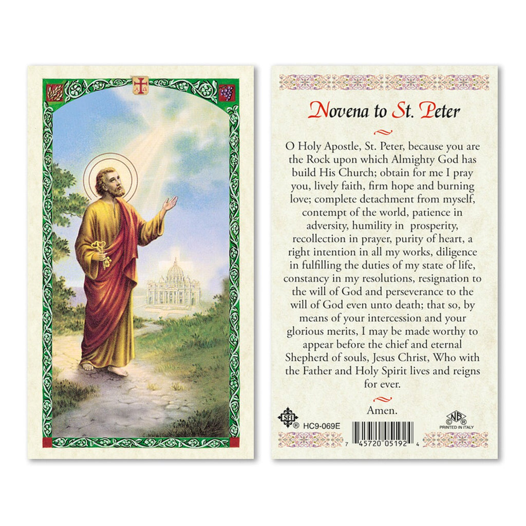 Novena to St Peter – The Catholic Gift Store