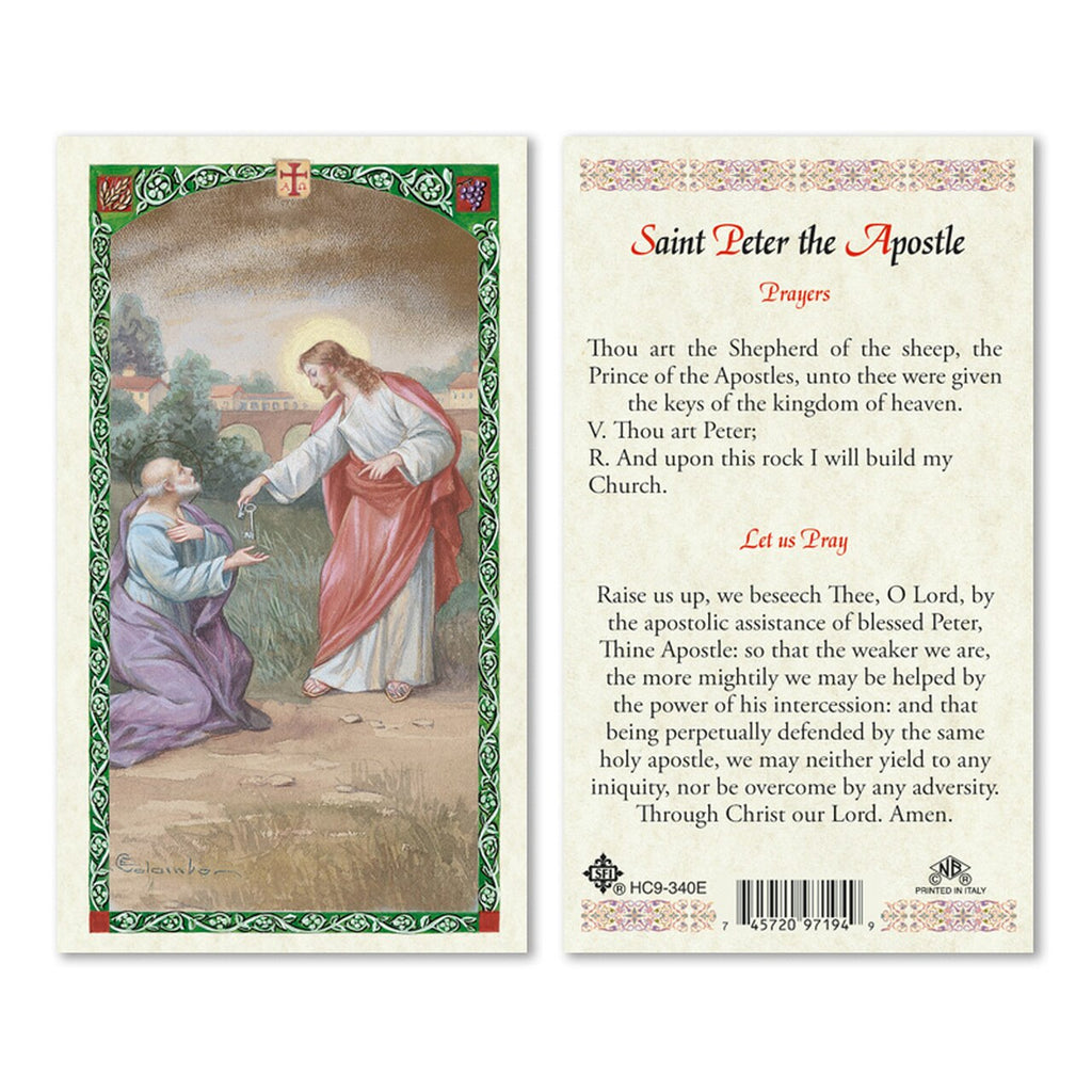 St Peter The Apostle - English – The Catholic Gift Store