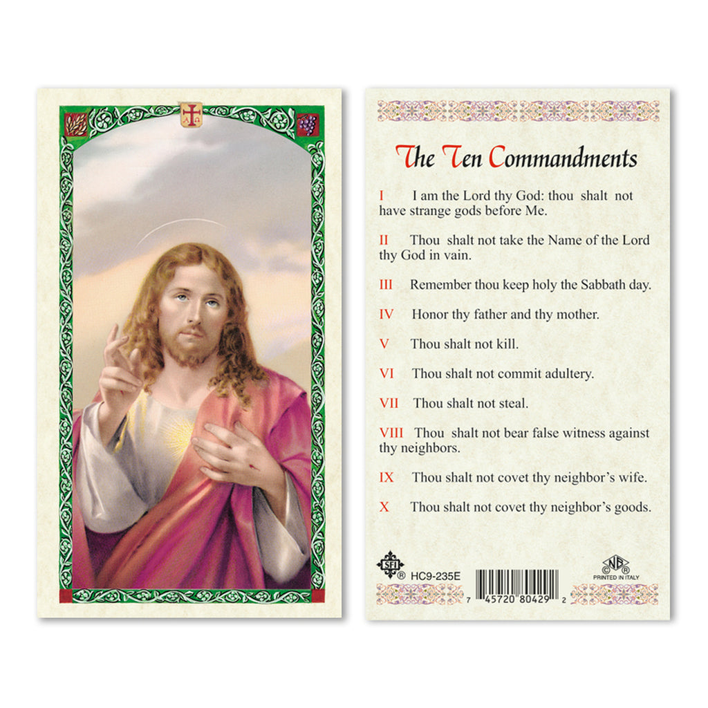 The Ten Commandments – The Catholic Gift Store