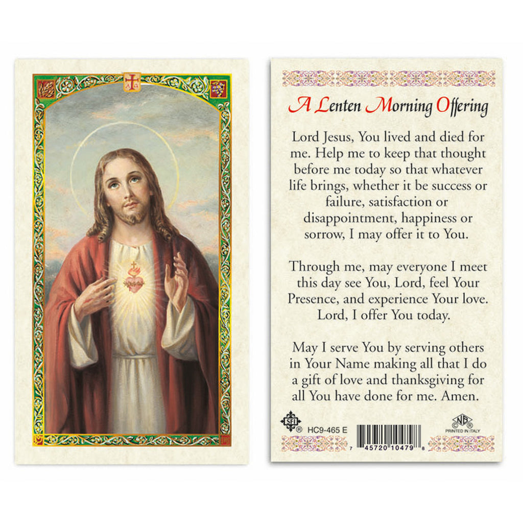 A Lenten Morning Offering – The Catholic Gift Store