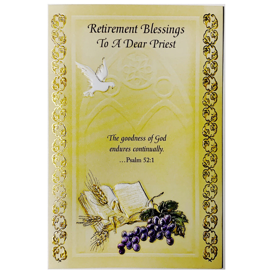 Priest Retirement Card – The Catholic Gift Store