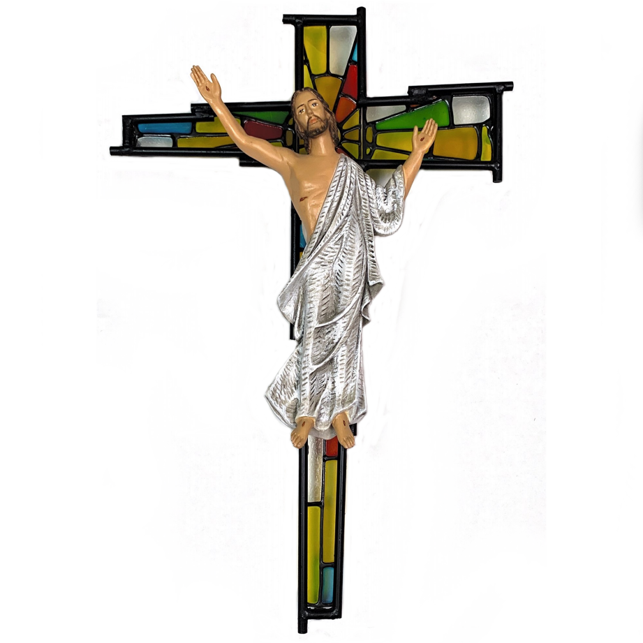 Risen Christ Cross 21 in. – The Catholic Gift Store