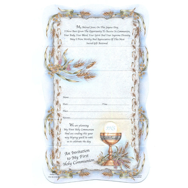 First Holy Communion Borders Hd