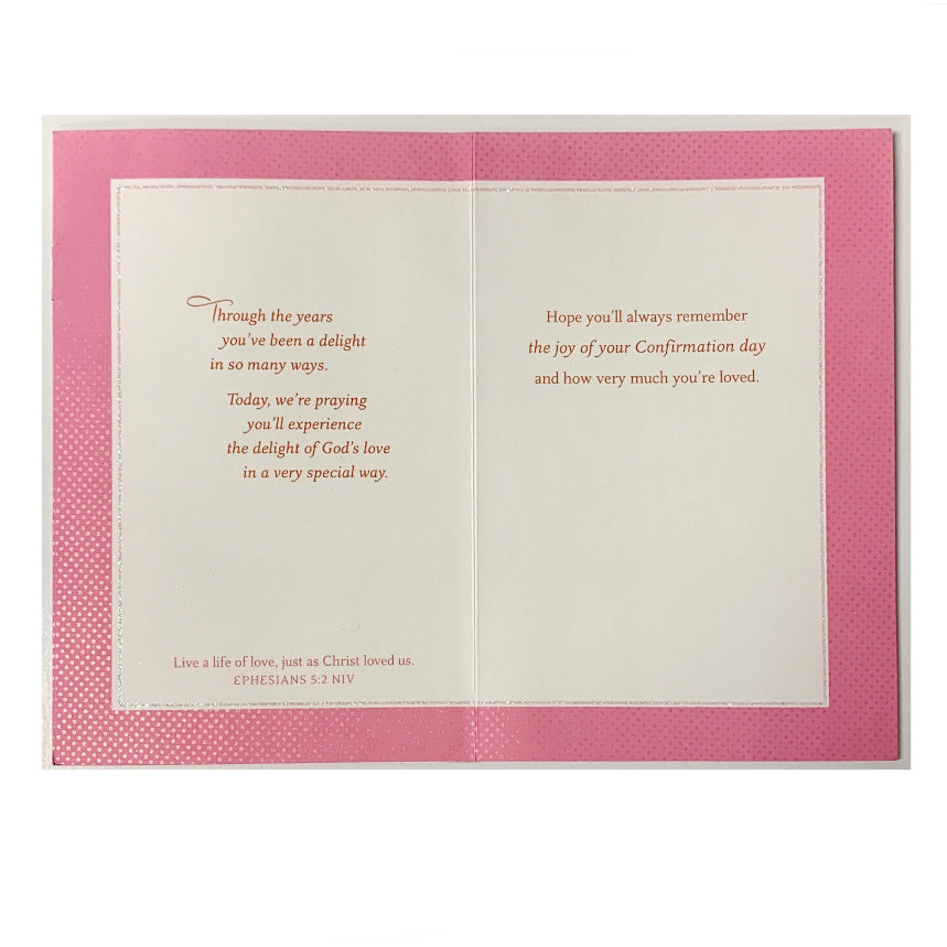 For A Precious Daughter Confirmation Card – The Catholic Gift Store