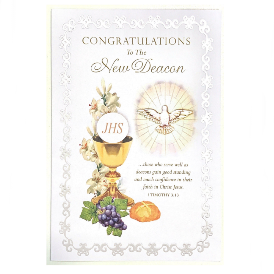 New Catholic Wishes Card