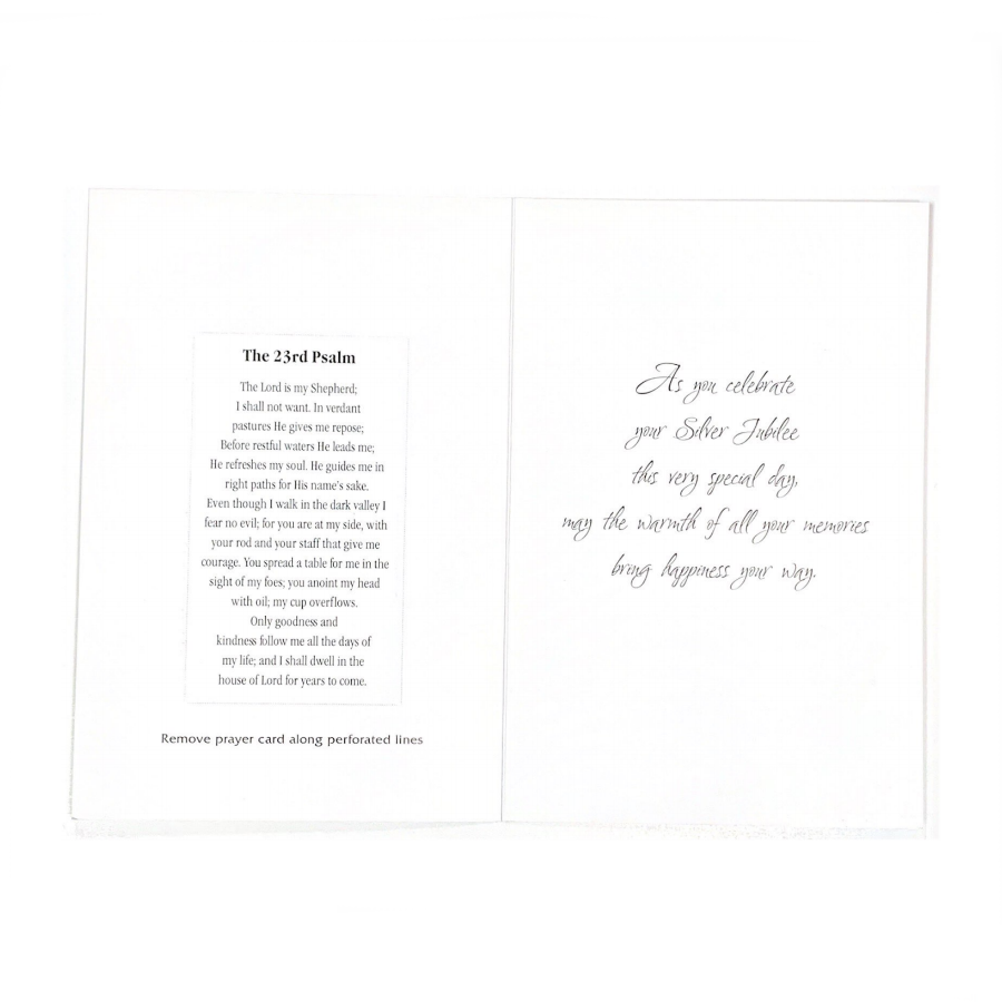 Blessings on Your 25th Jubilee – The Catholic Gift Store