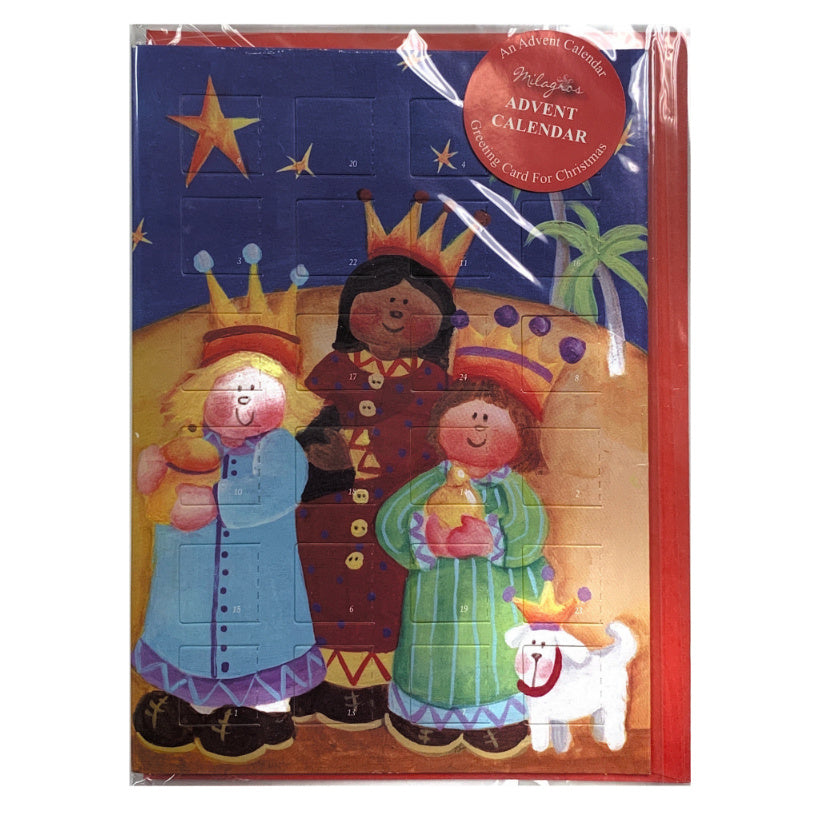Three Kings Advent Calendar Card – The Catholic Gift Store